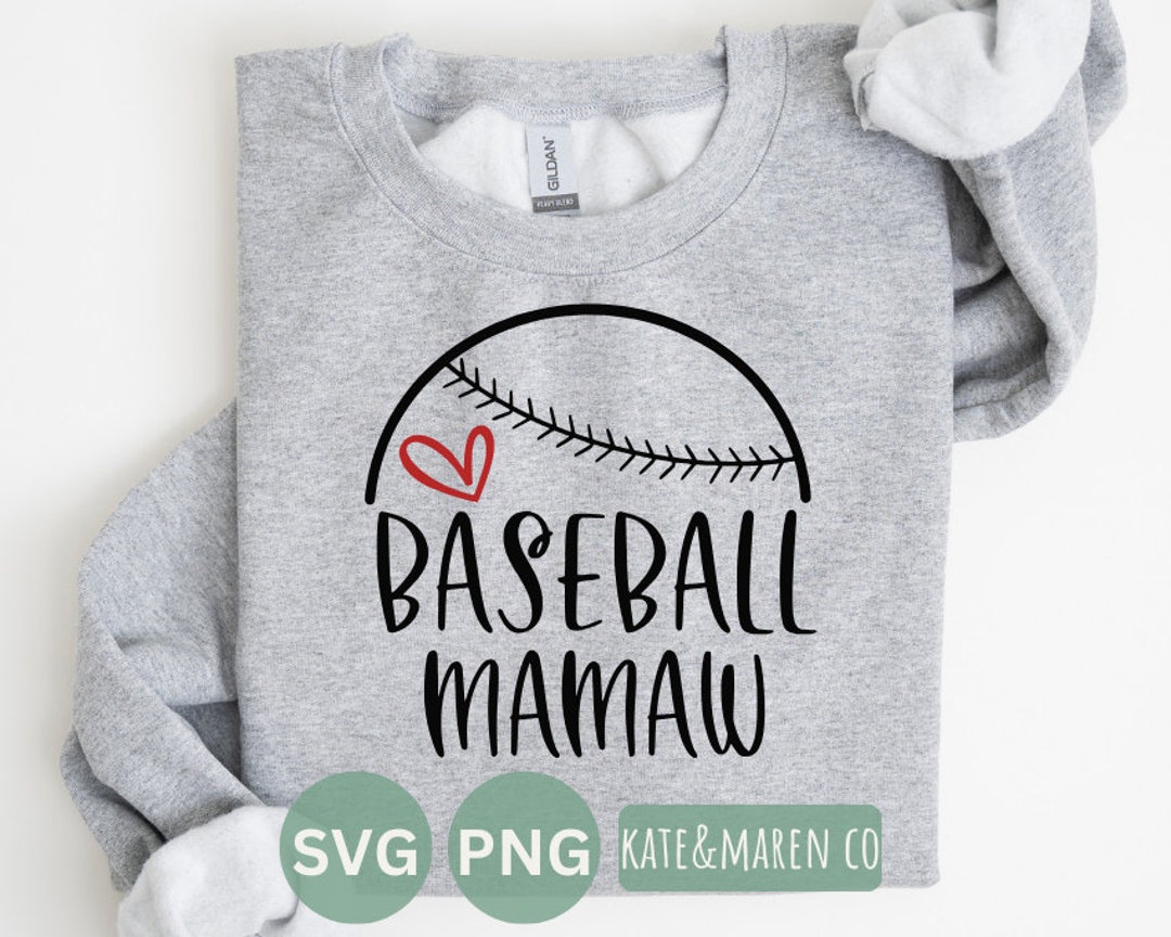 Baseball Mamaw Svg, Baseball Grandma Png, Cricut Cut File and ...