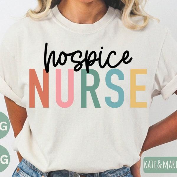 Hospice Nurse Svg - Etsy