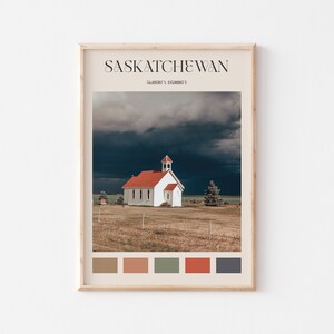 Saskatchewan Print, Saskatchewan Wall Art, Saskatchewan Poster ...