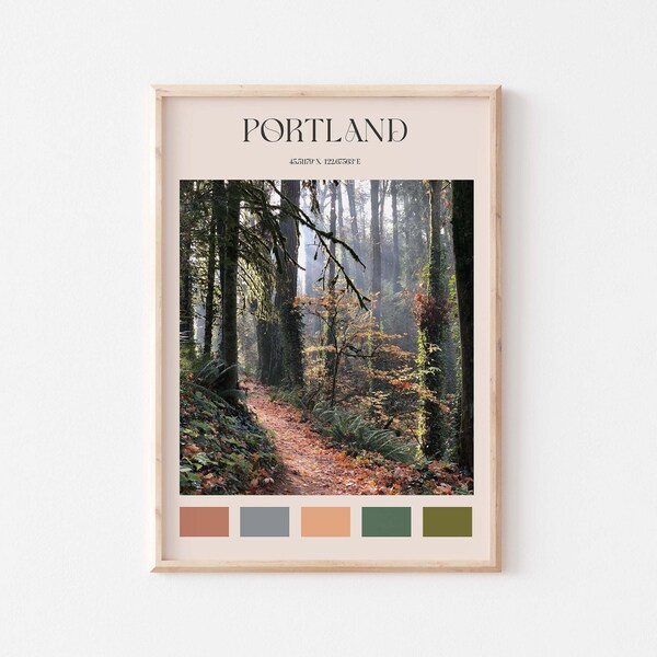 Portland Wall Art - Etsy