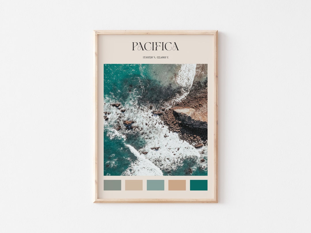 Pacifica Print Pacifica Wall Art Pacifica Poster Pacifica - Etsy