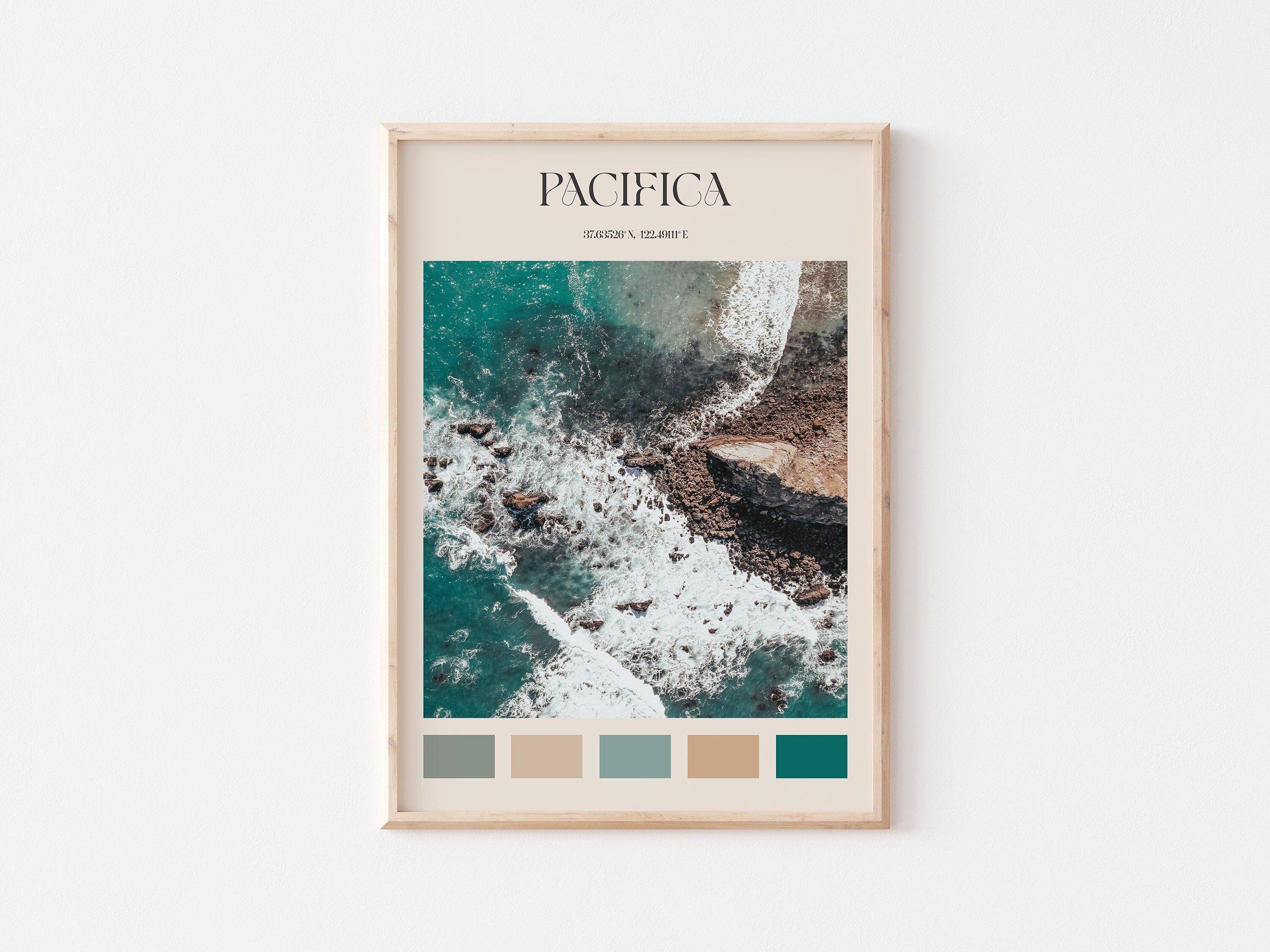 Pacifica Print Pacifica Wall Art Pacifica Poster Pacifica - Etsy