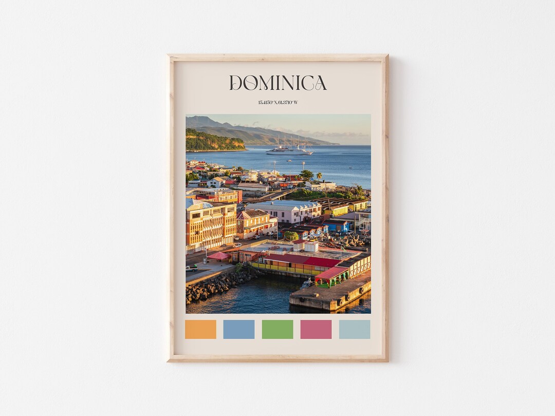 Dominica Print, Dominica Wall Art, Dominica Poster, Dominica Photo ...