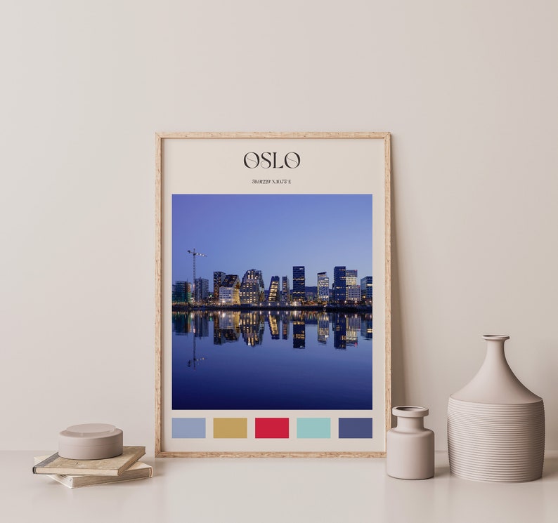 Oslo Print Oslo Wall Art Oslo Poster Oslo Photo Oslo - Etsy