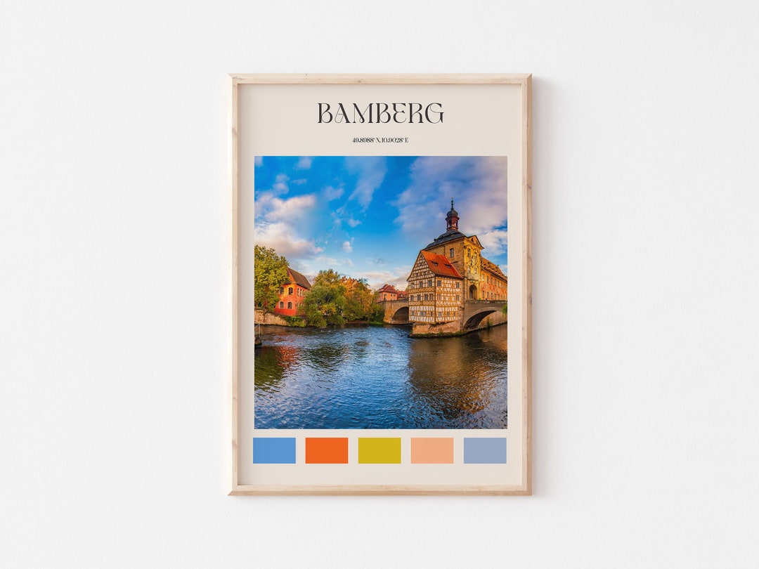 Bamberg Print, Bamberg Wall Art, Bamberg Poster, Bamberg Photo, Bamberg ...