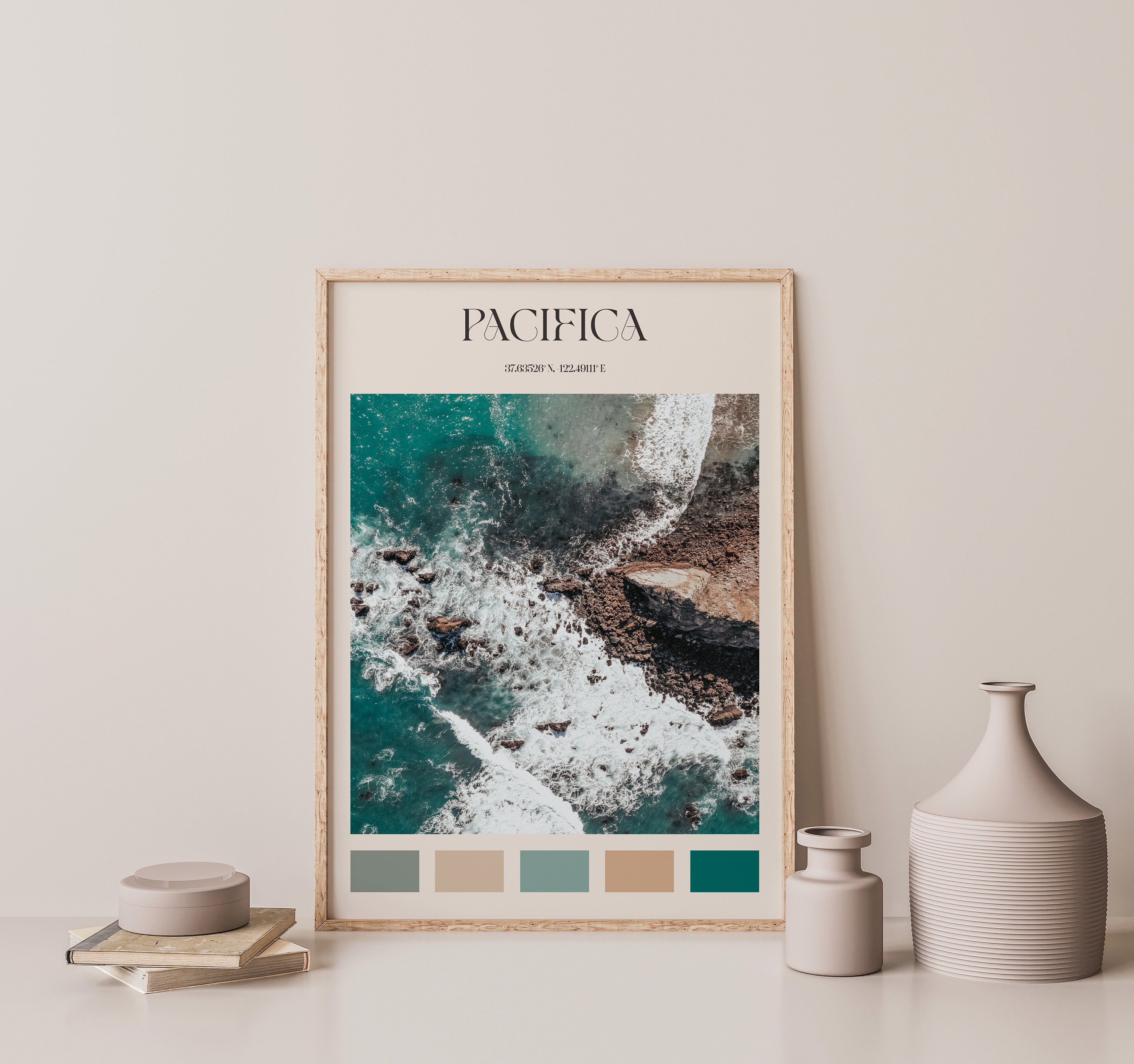 Pacifica Print Pacifica Wall Art Pacifica Poster Pacifica - Etsy