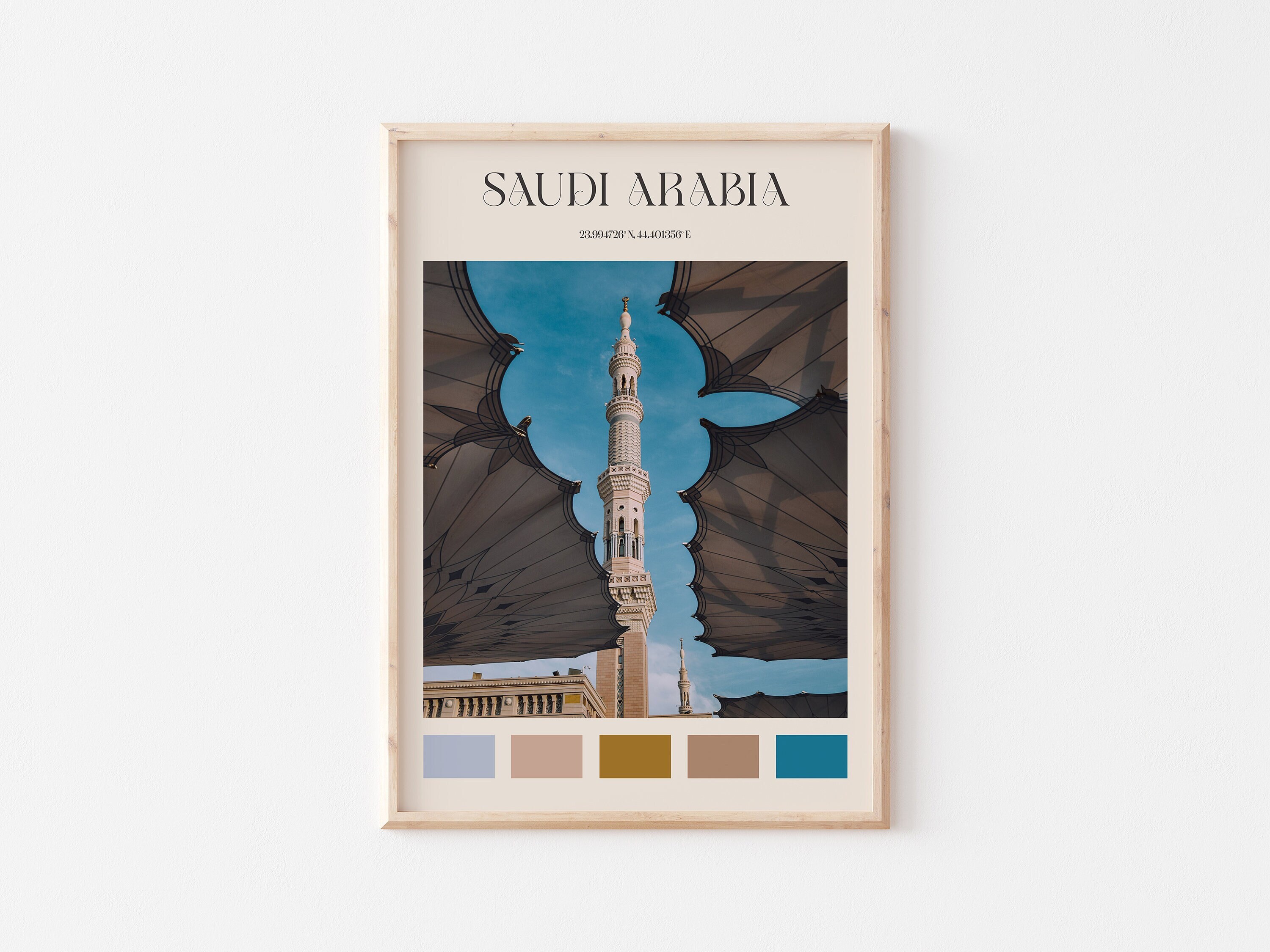 Saudi Arabia Print, Saudi Arabia Wall Art, Saudi Arabia Poster, Saudi ...