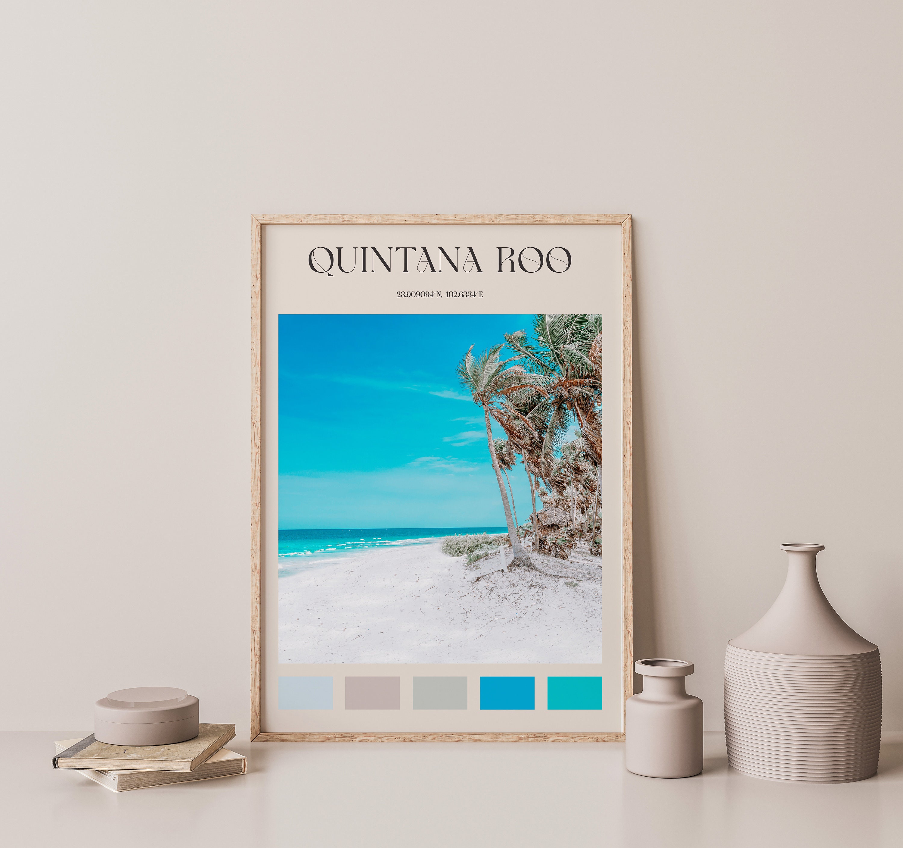Quintana Roo Print Quintana Roo Wall Art Quintana Roo - Etsy