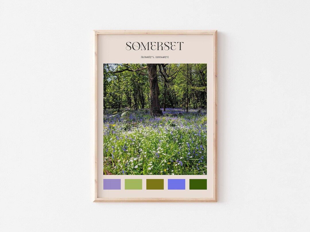 Somerset Print, Somerset Wall Art, Somerset Poster, Somerset Photo ...