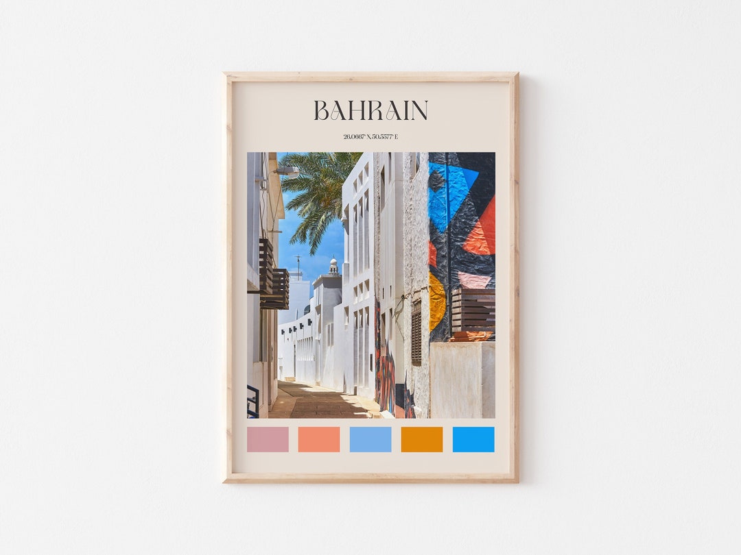Bahrain Print, Bahrain Wall Art, Bahrain Poster, Bahrain Photo, Bahrain ...