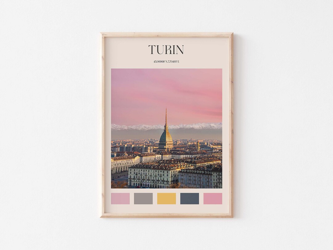 Turin Print, Turin Wall Art, Turin Poster, Turin Photo, Turin Poster ...