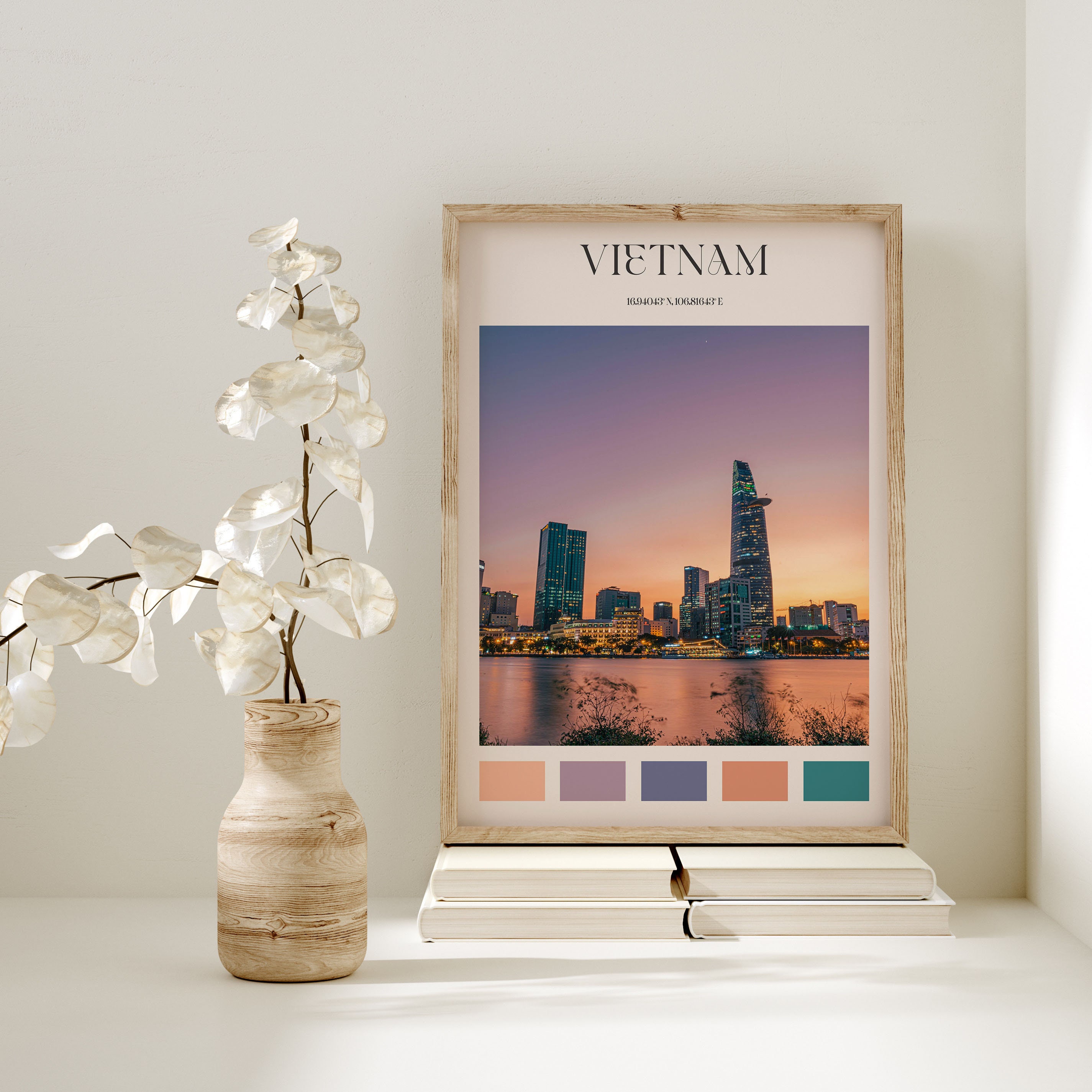 Vietnam Print Vietnam Wall Art Vietnam Poster Vietnam - Etsy