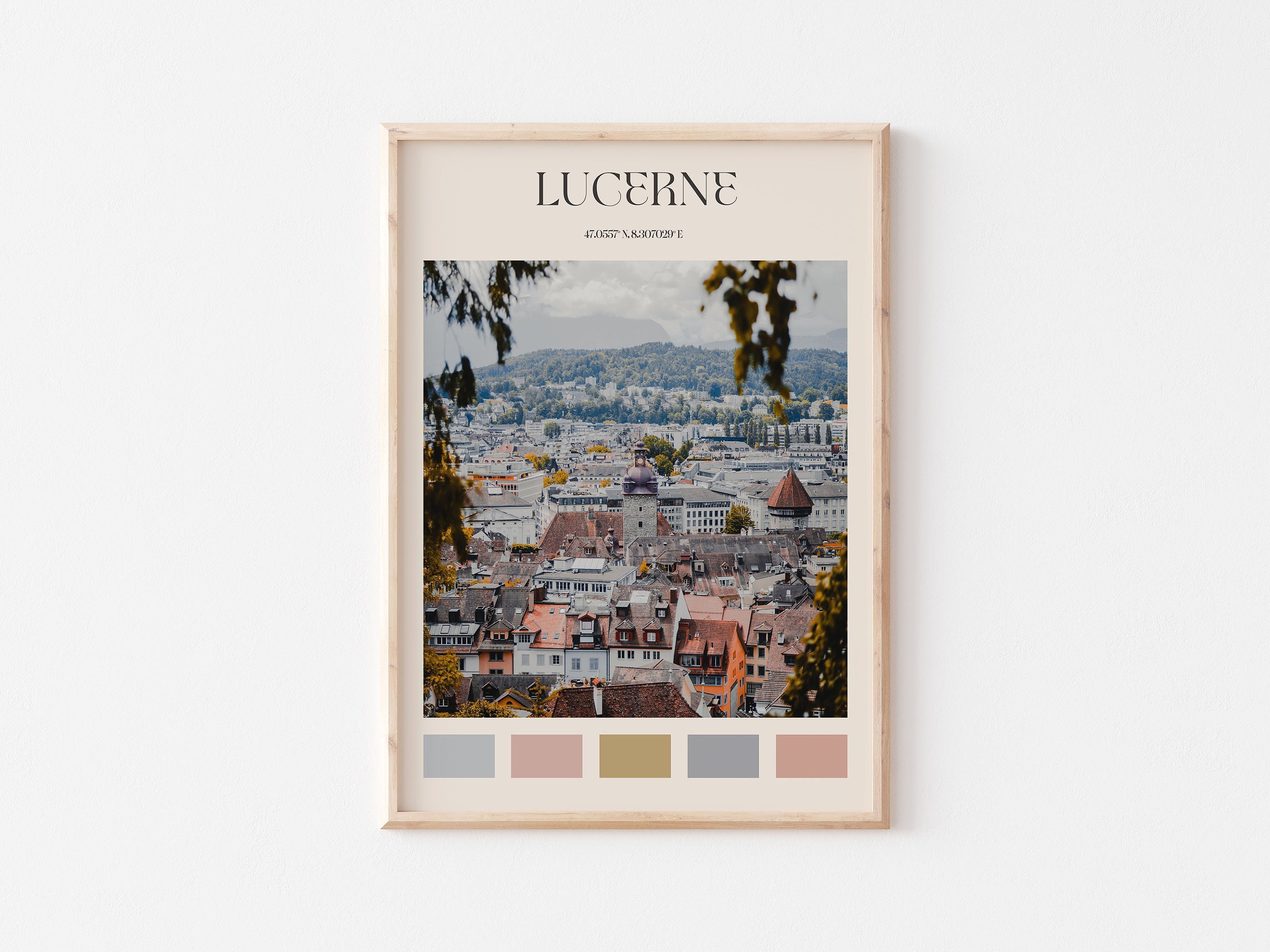 Lucerne Print Lucerne Wall Art Lucerne Poster Lucerne - Etsy