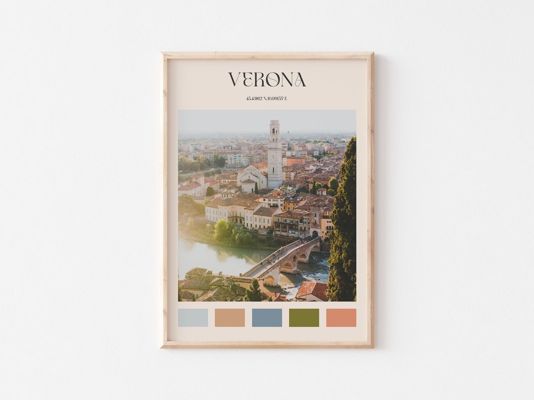 Verona Print, Verona Wall Art, Verona Poster, Verona Photo, Verona ...