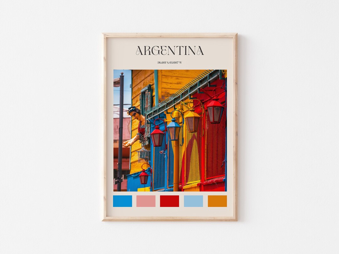 Argentina Print, Argentina Wall Art, Argentina Poster, Argentina Photo, Argentina Wall Decor ...