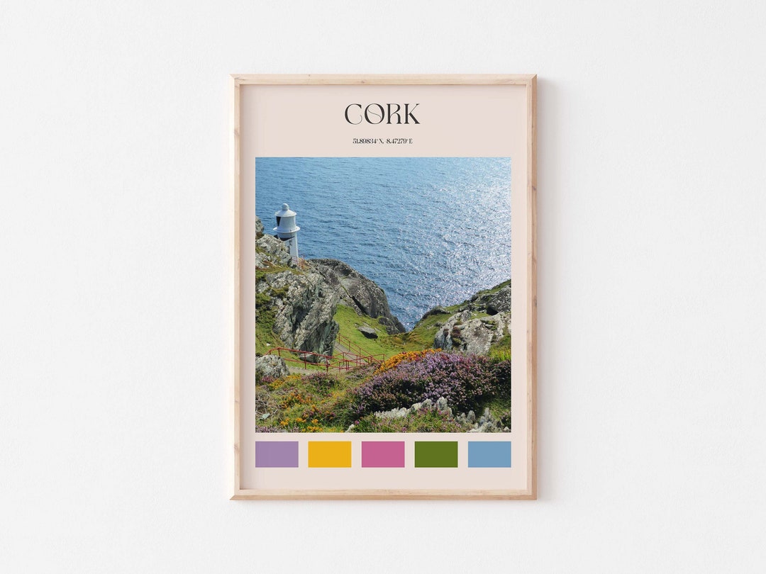 Cork Print Cork Wall Art Cork Poster Cork Photo Cork - Etsy
