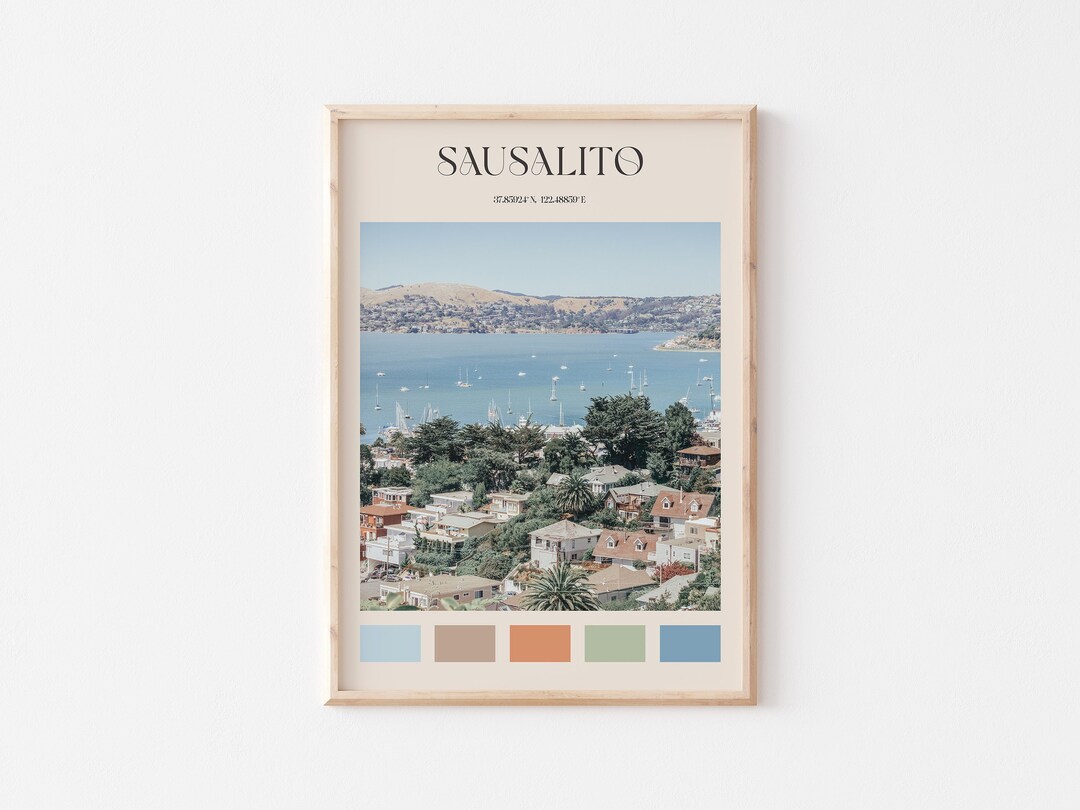 Sausalito Print, Sausalito Wall Art, Sausalito Poster, Sausalito Photo ...