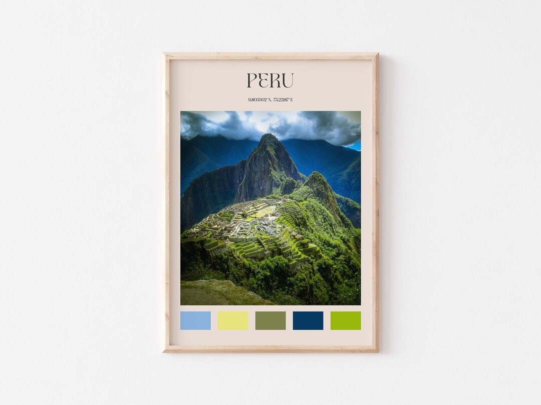 Peru Print, Peru Wall Art, Peru Poster, Peru Photo, Peru Poster Print ...
