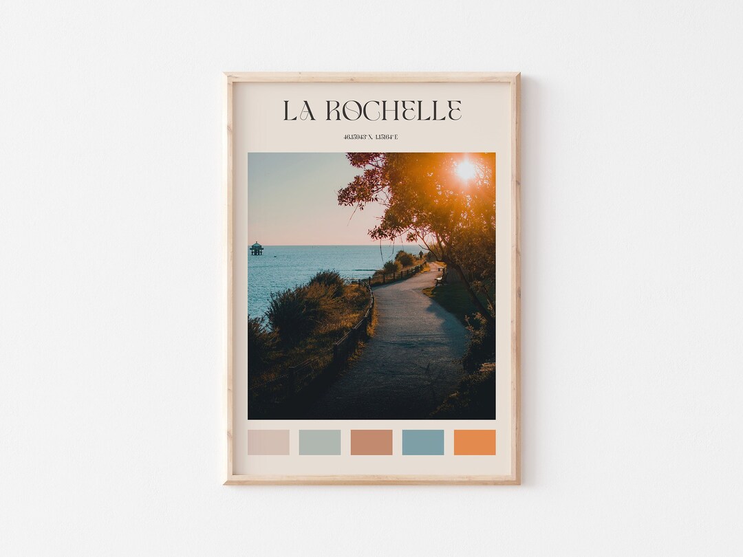 La Rochelle Print, La Rochelle Wall Art, La Rochelle Poster, La ...