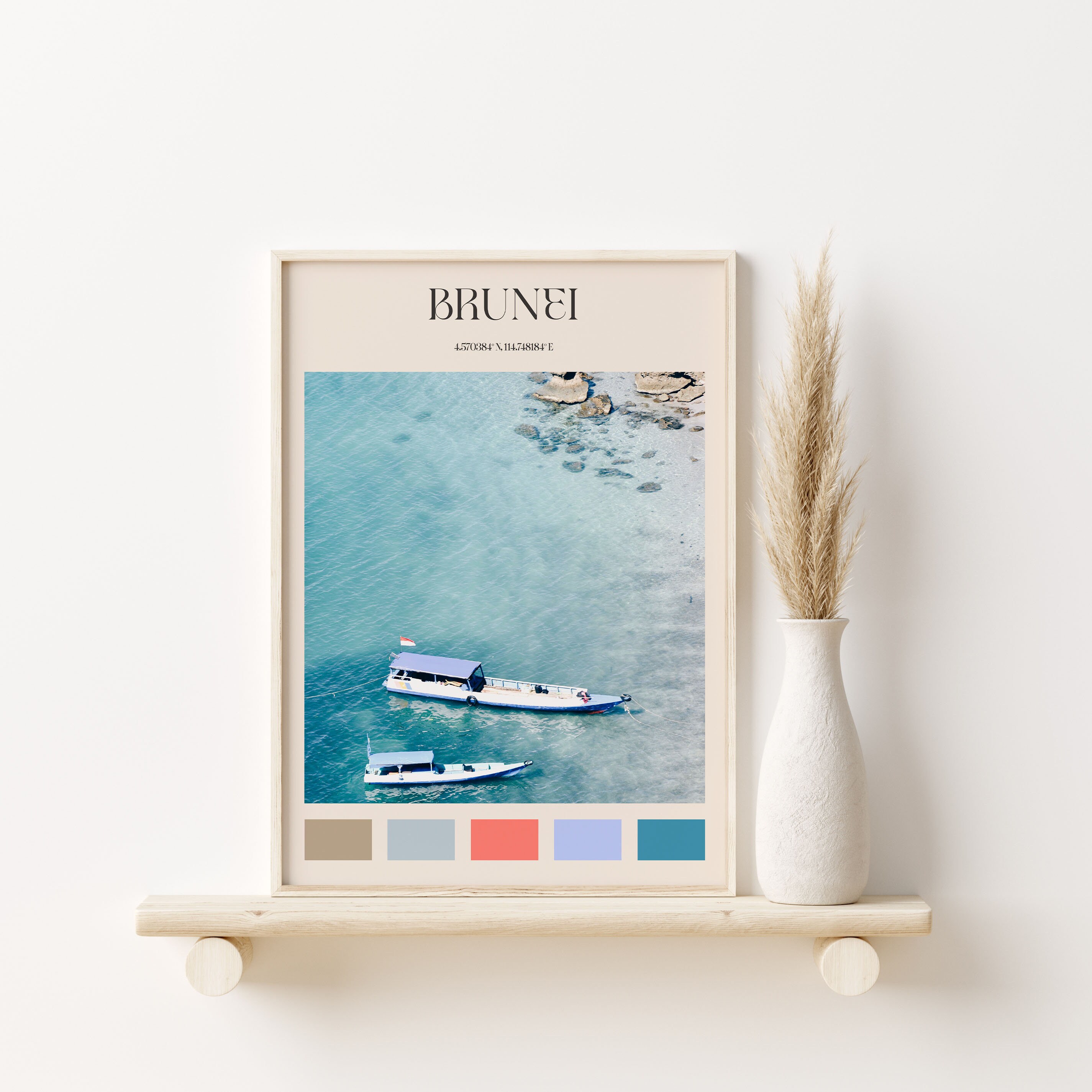 Brunei Print Brunei Wall Art Brunei Poster Brunei Photo - Etsy