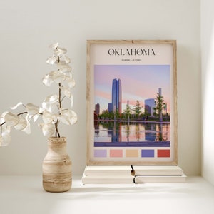 Oklahoma Print, Oklahoma Wall Art, Oklahoma Poster, Oklahoma Photo ...