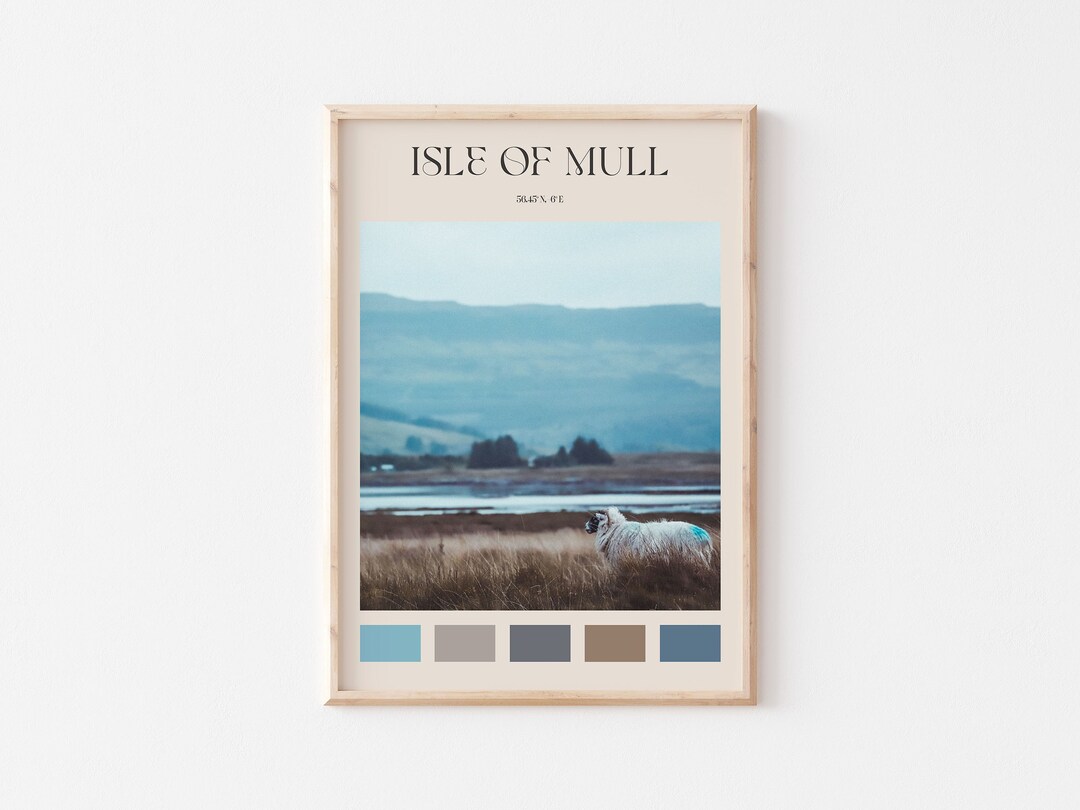 Isle of Mull Print, Isle of Mull Wall Art, Isle of Mull Poster, Isle of ...
