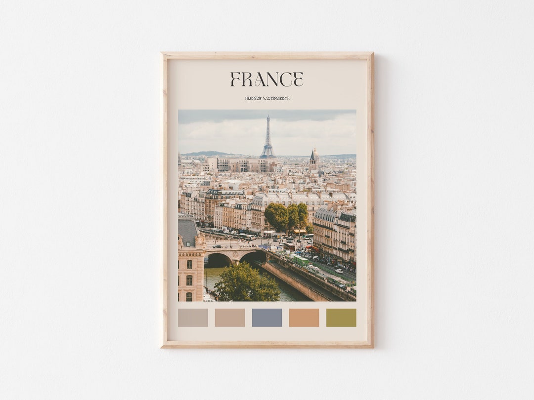France Print, France Wall Art, France Poster, France Photo, France ...