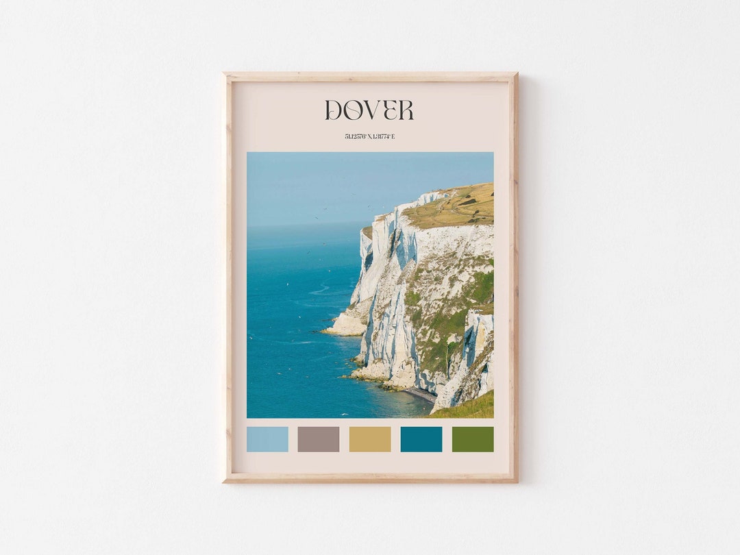 Dover Print, Dover Wall Art, Dover Poster, Dover Photo, Dover Poster ...