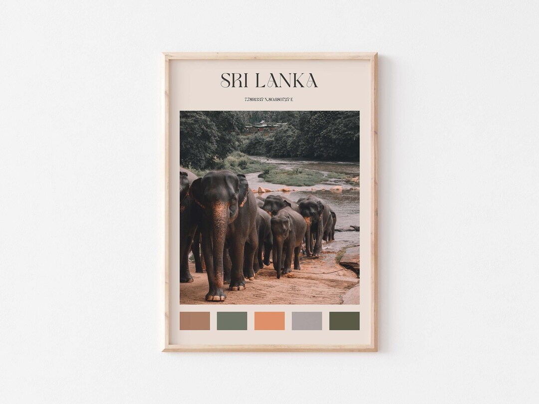 Sri Lanka Print, Sri Lanka Wall Art, Sri Lanka Poster, Sri Lanka Photo ...