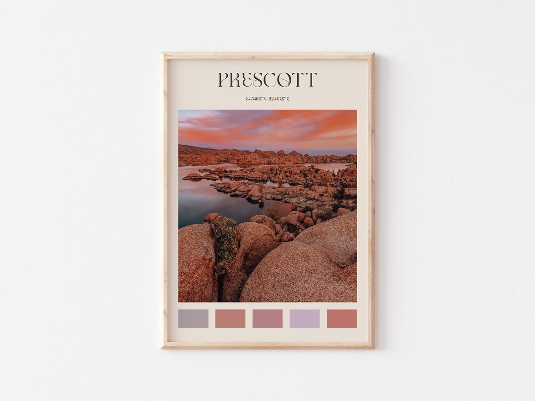 Prescott Print, Prescott Wall Art, Prescott Poster, Prescott Photo ...