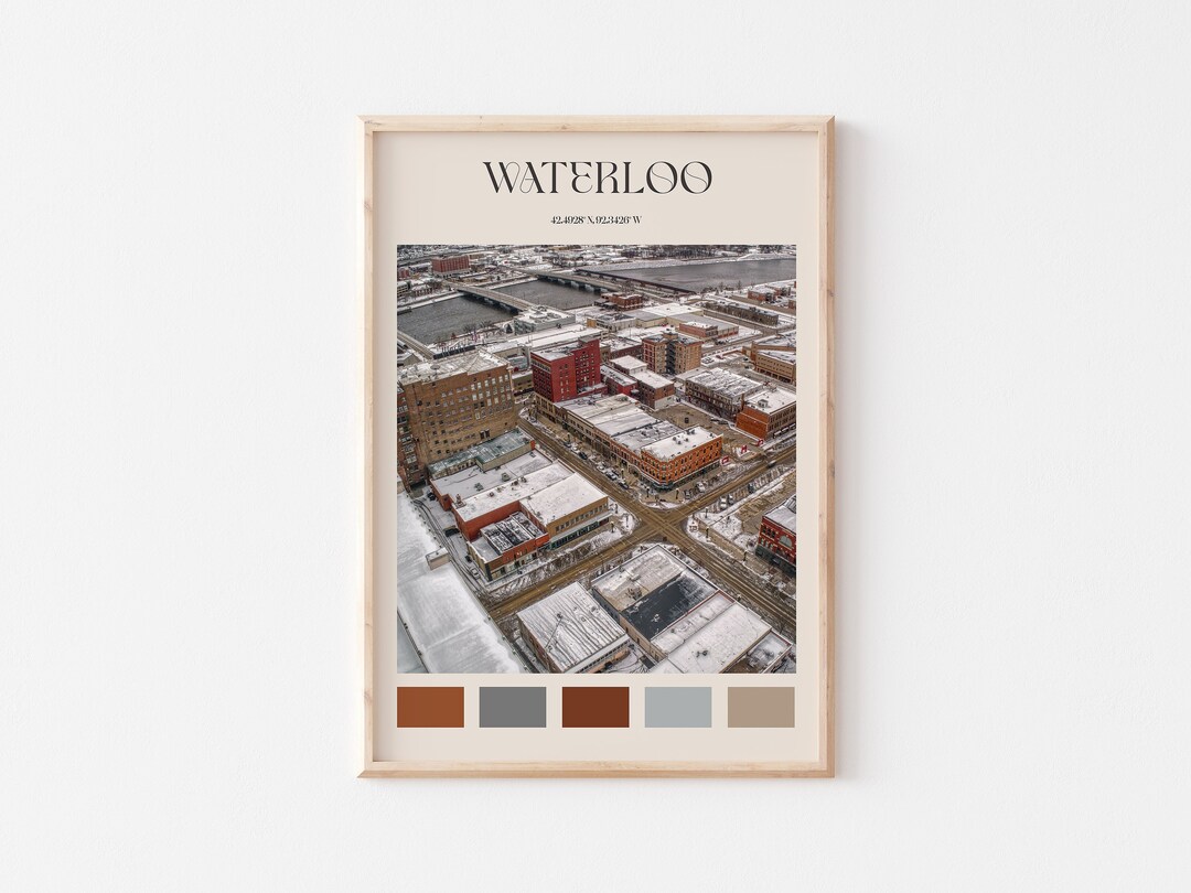 Waterloo Print, Waterloo Wall Art, Waterloo Poster, Waterloo Photo ...