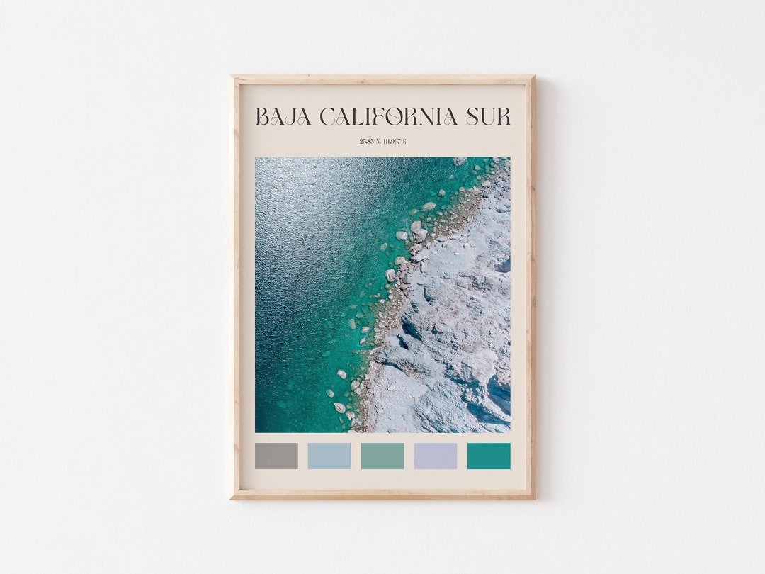 Baja California Sur Print, Baja Wall Art, Baja Poster, Baja Photo, Baja ...