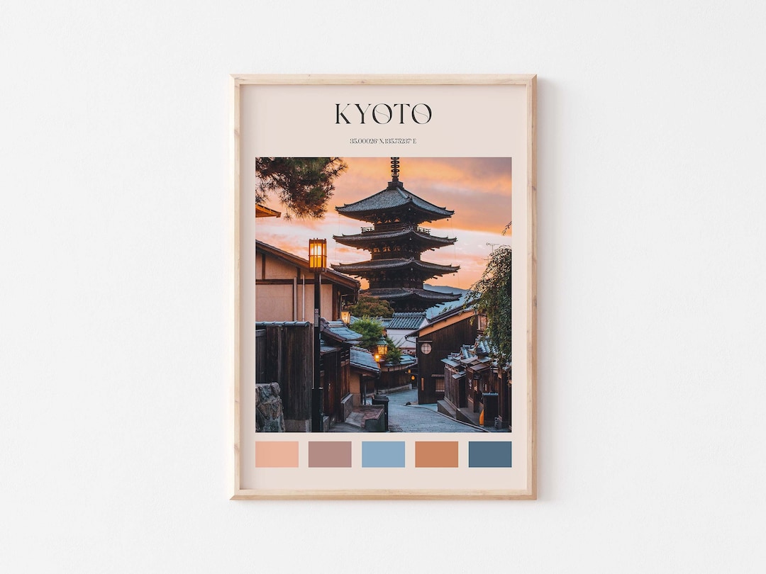 Kyoto Print, Kyoto Wall Art, Kyoto Poster, Kyoto Photo, Kyoto Poster ...