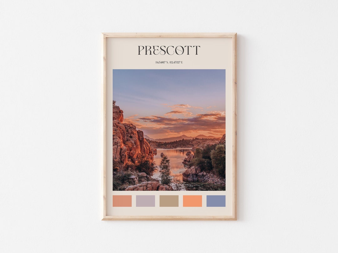 Prescott Print, Prescott Wall Art, Prescott Poster, Prescott Photo ...