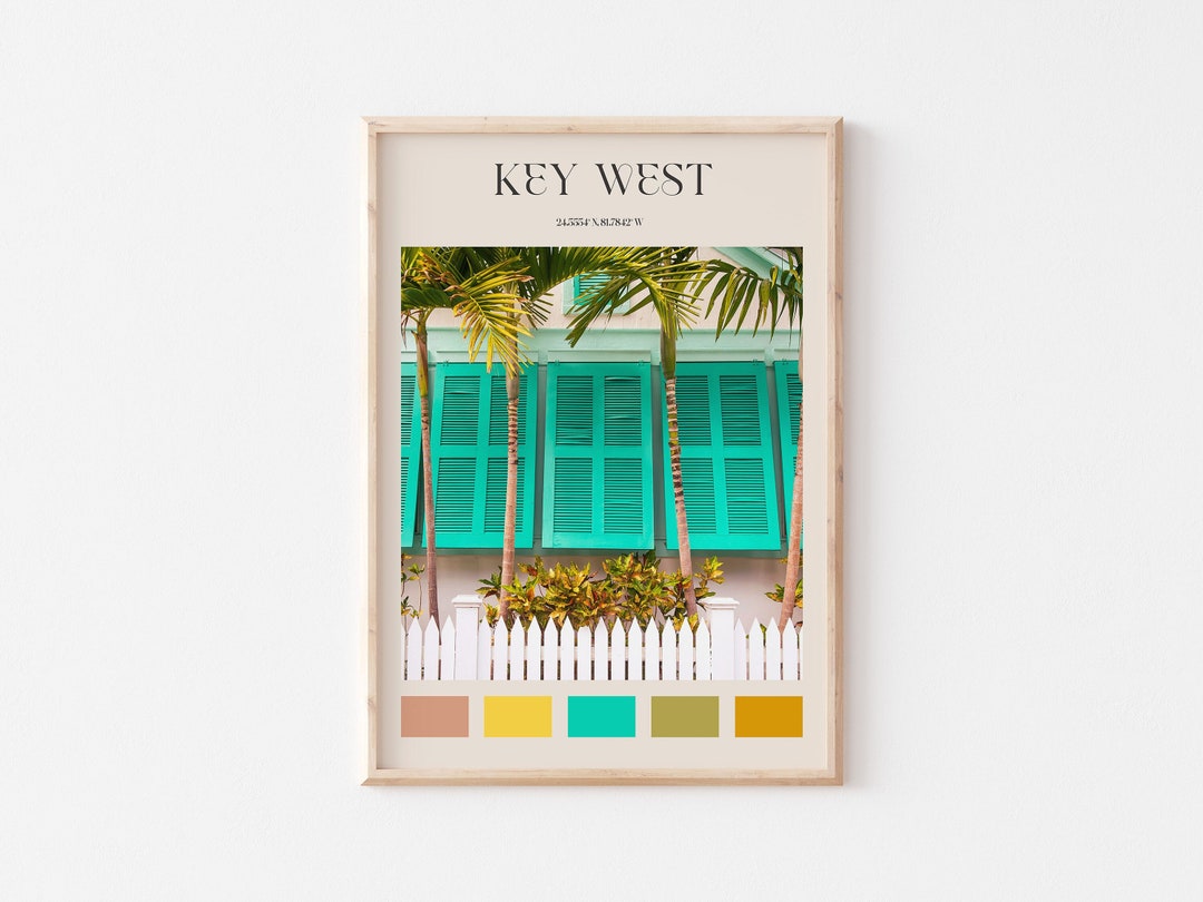 Key West Print, Key West Wall Art, Key West Poster, Key West Photo, Key ...
