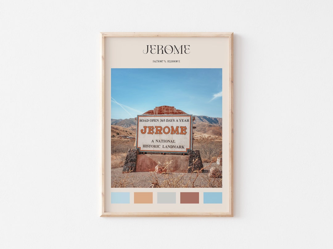 Jerome Print, Jerome Wall Art, Jerome Poster, Jerome Photo, Jerome Wall ...