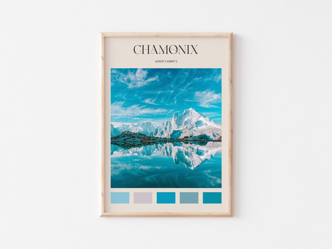 Chamonix Print, Chamonix Wall Art, Chamonix Poster, Chamonix Photo ...