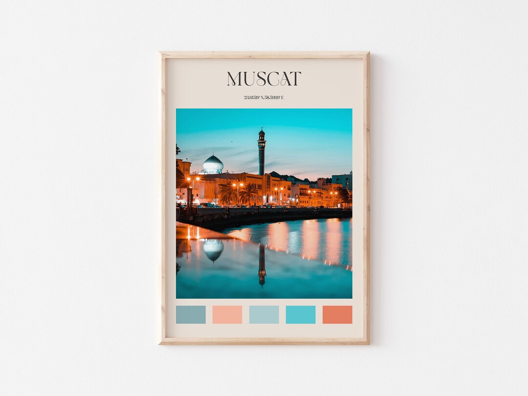 Muscat Print, Muscat Wall Art, Muscat Poster, Muscat Photo, Muscat ...