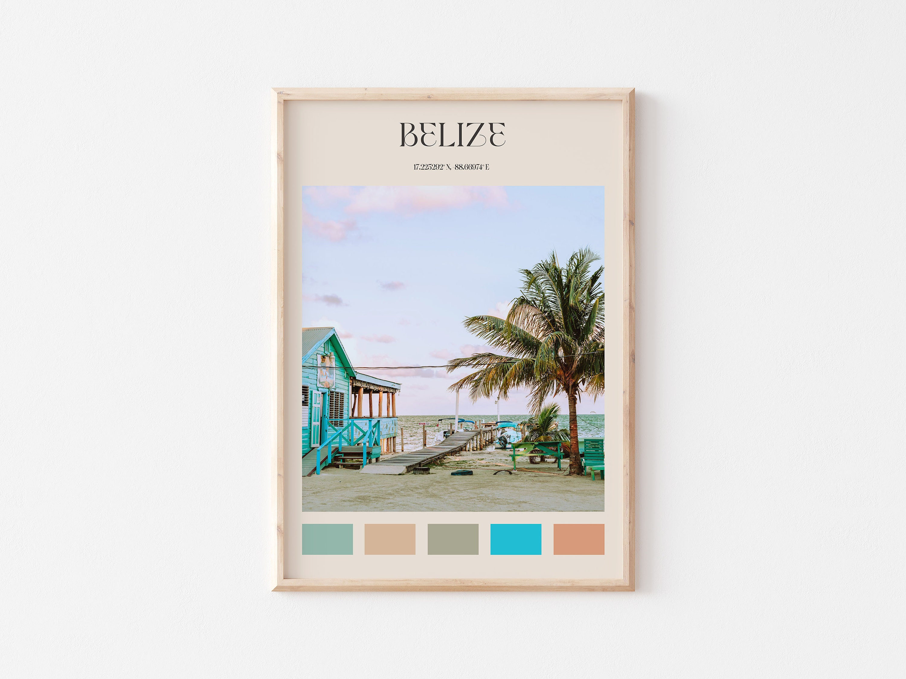 Belize Print Belize Wall Art Belize Poster Belize Photo - Etsy