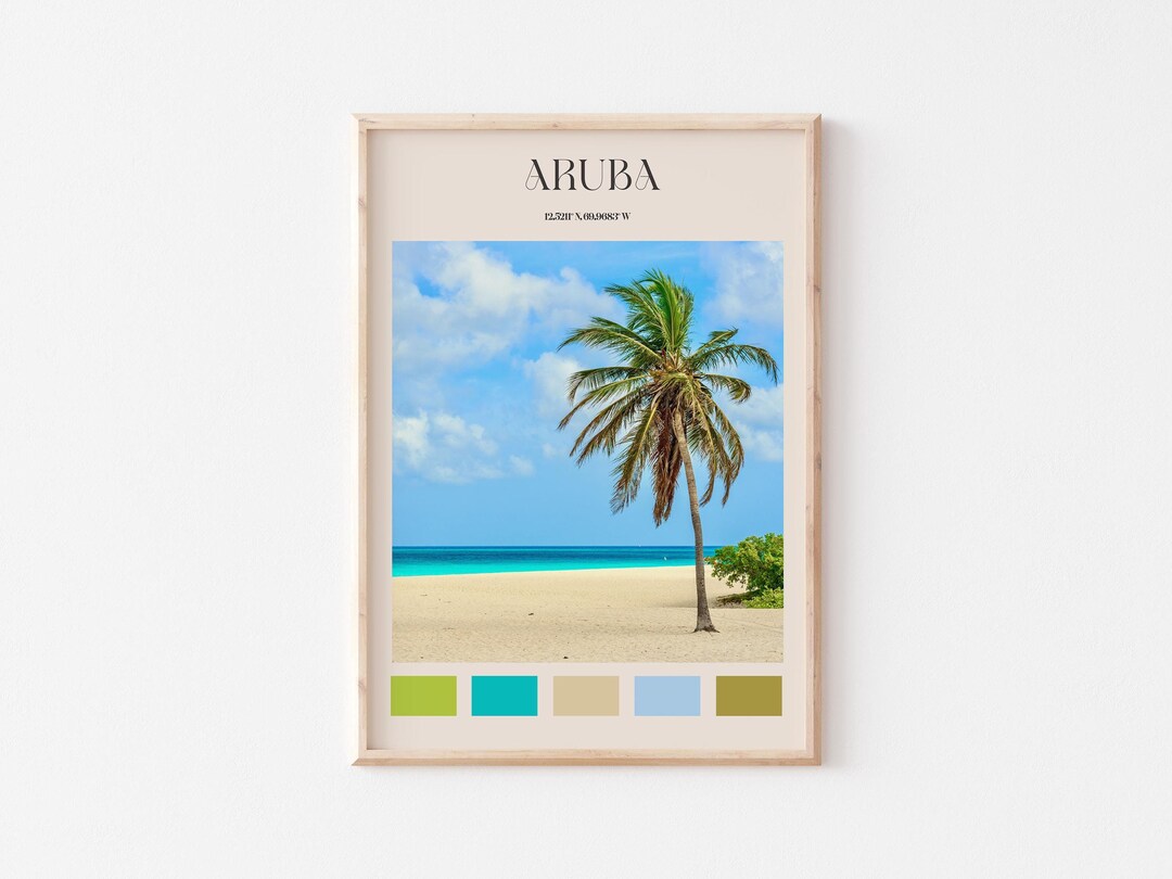 Aruba Print, Aruba Wall Art, Aruba Poster, Aruba Photo, Aruba Poster ...