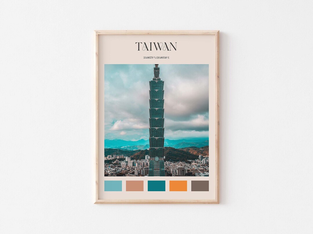 Taiwan Print, Taiwan Wall Art, Taiwan Poster, Taiwan Photo, Taiwan ...