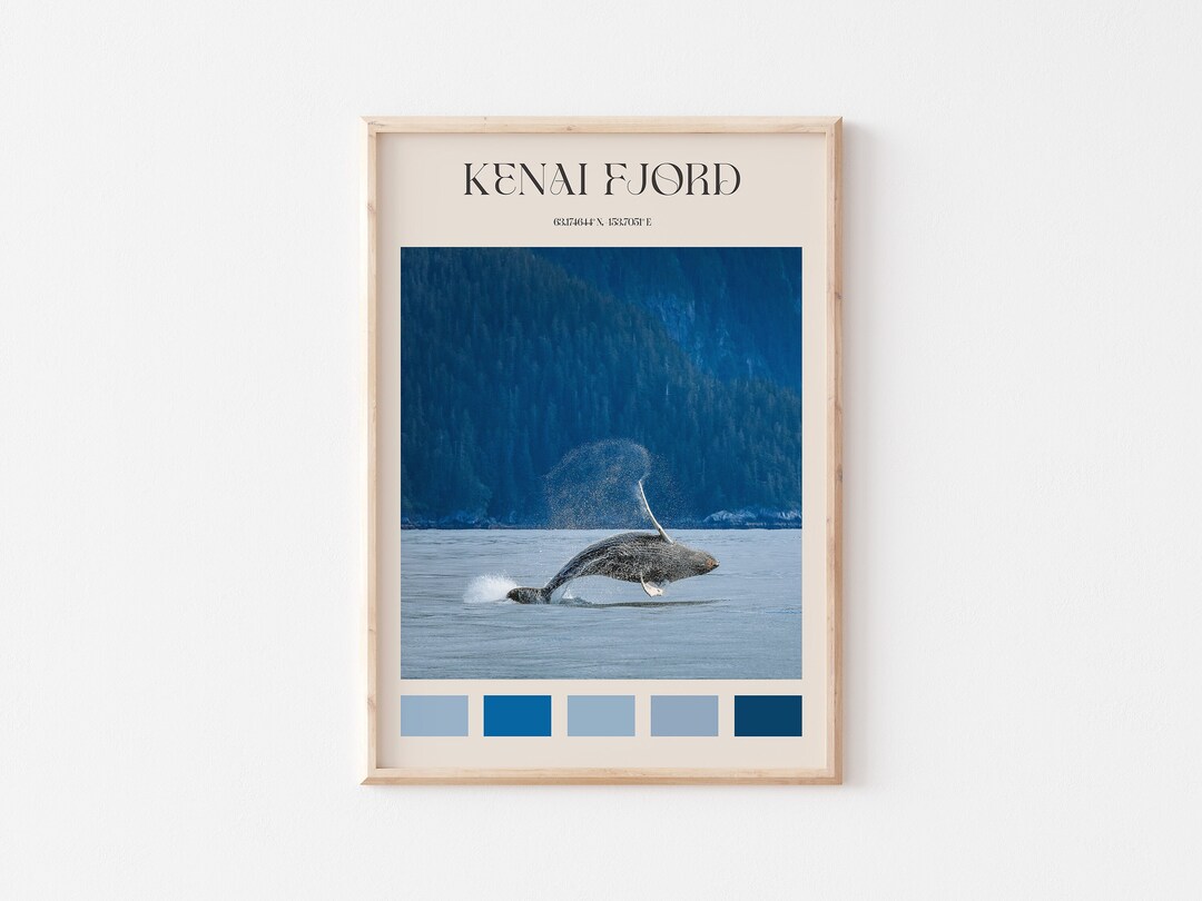 Kenai Fjord Print, Kenai Fjord Wall Art, Kenai Fjord Poster, Kenai ...