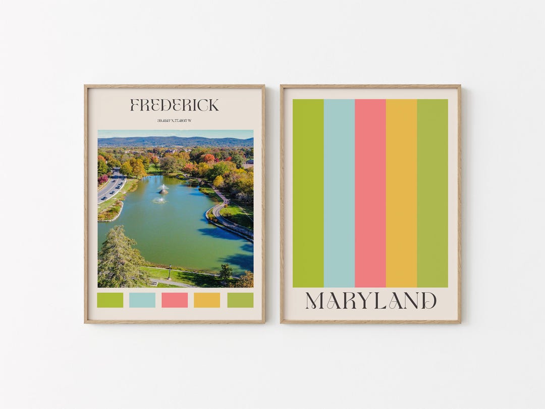 Frederick Print, Frederick Wall Art, Frederick Poster, Frederick Photo ...