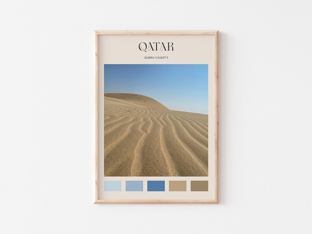 Qatar Print Qatar Wall Art Qatar Poster Qatar Photo Qatar - Etsy