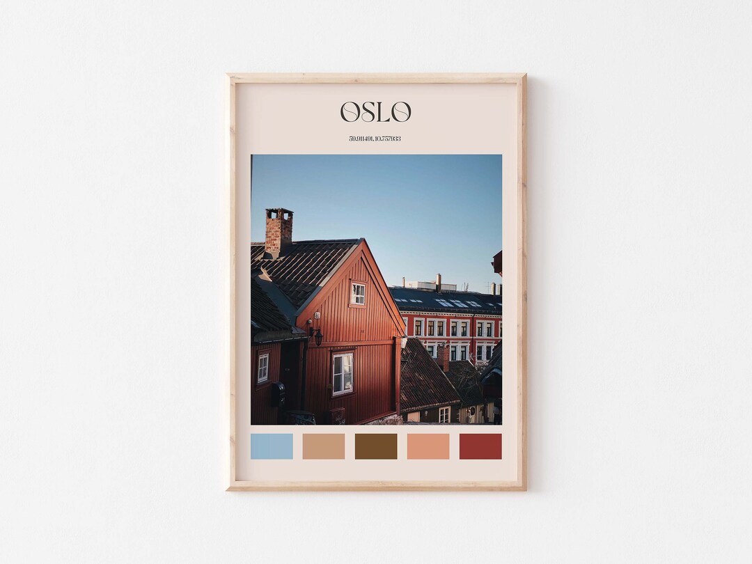 Oslo Print, Oslo Wall Art, Oslo Poster, Oslo Photo, Oslo Poster Print ...