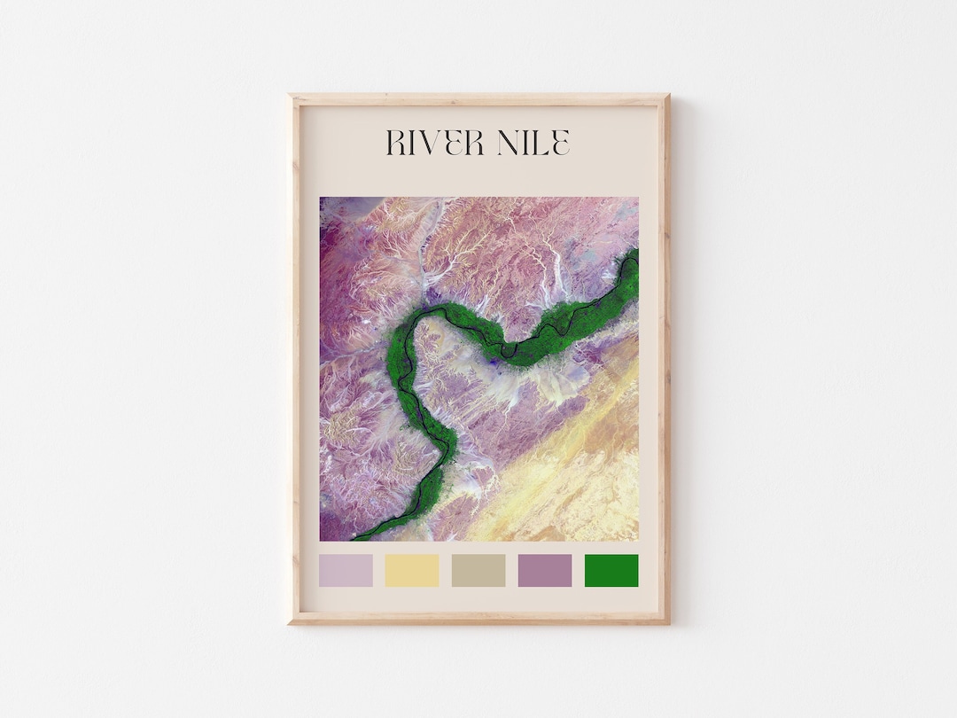 River Nile Print, River Nile Wall Art, River Nile Poster, River Nile ...