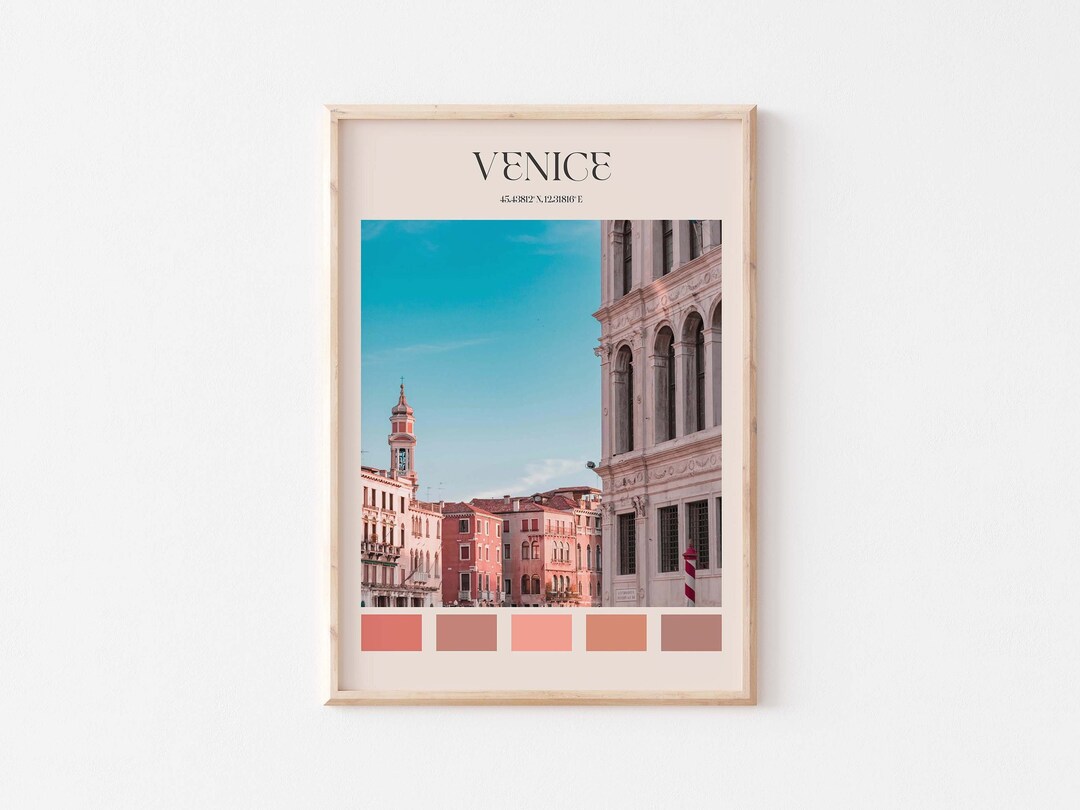 Venice Print Venice Wall Art Venice Poster Venice Photo - Etsy