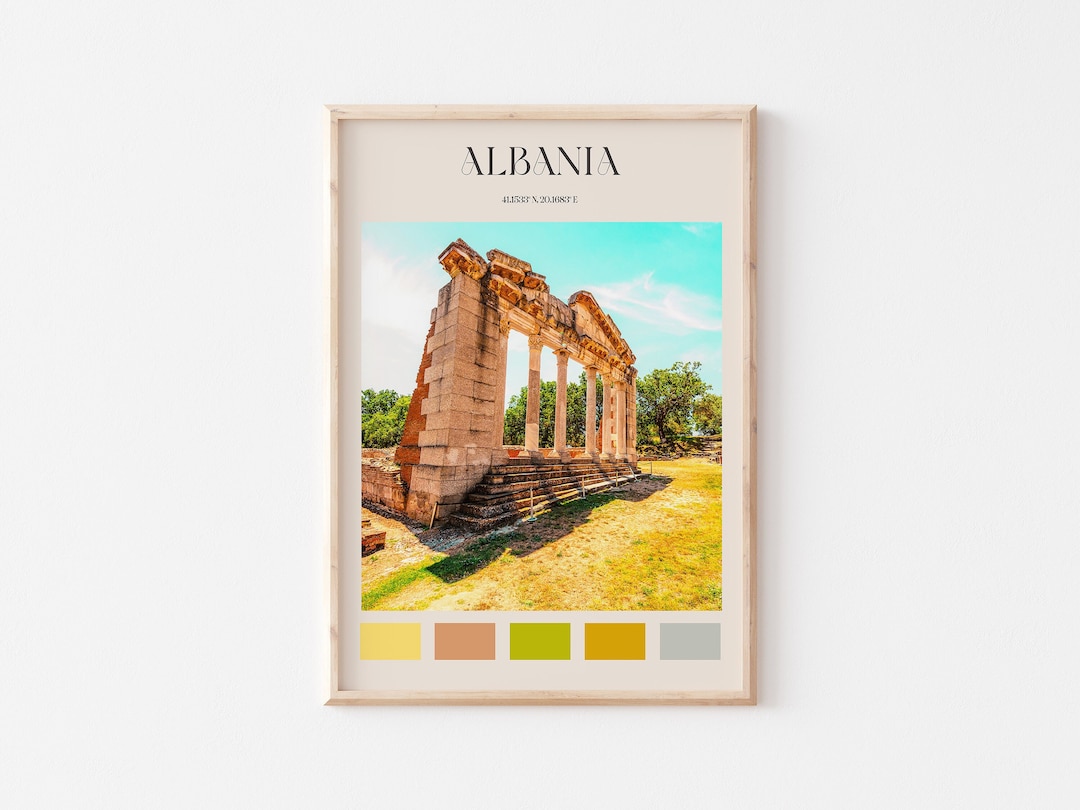 Albania Print, Albania Wall Art, Albania Poster, Albania Photo, Albania ...