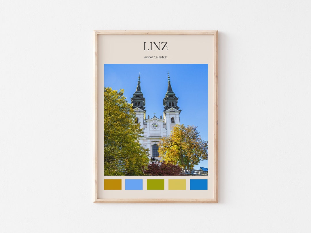 Linz Print, Linz Wall Art, Linz Poster, Linz Photo, Linz Wall Decor ...