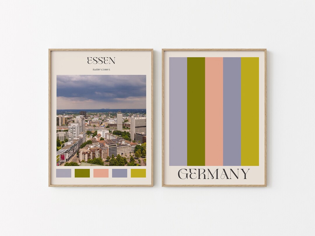 Essen Print, Essen Wall Art, Essen Poster, Essen Photo, Essen Wall ...